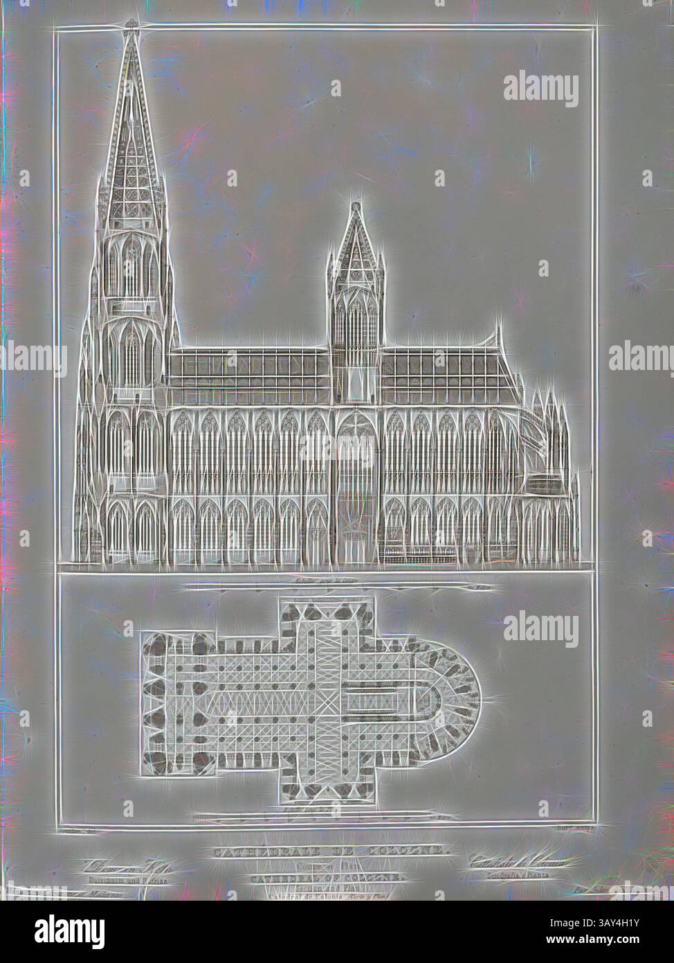 Cologne cathedral floor plan hi-res stock photography and images - Alamy