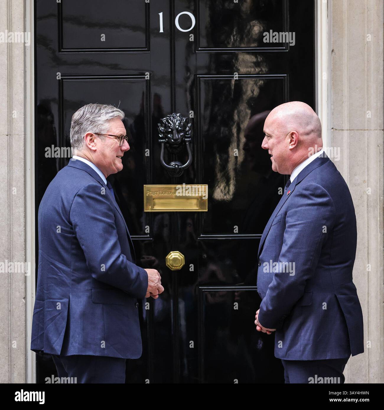 London, UK, 22nd April 2025. Sir Keir Starmer, Prime Minister of the ...