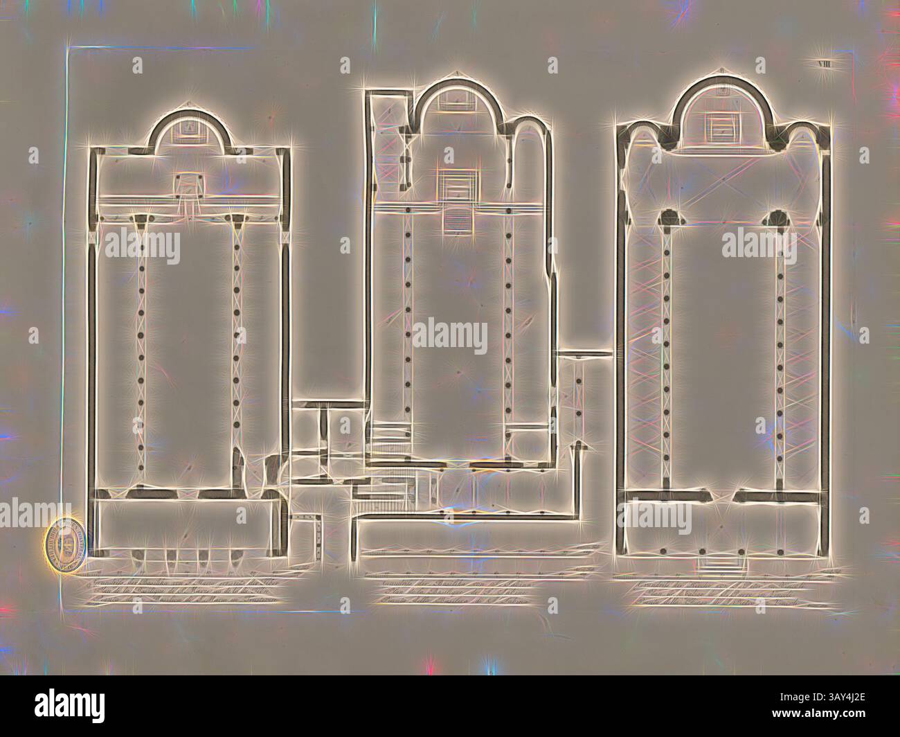 Santa Sabina Plan Labeled