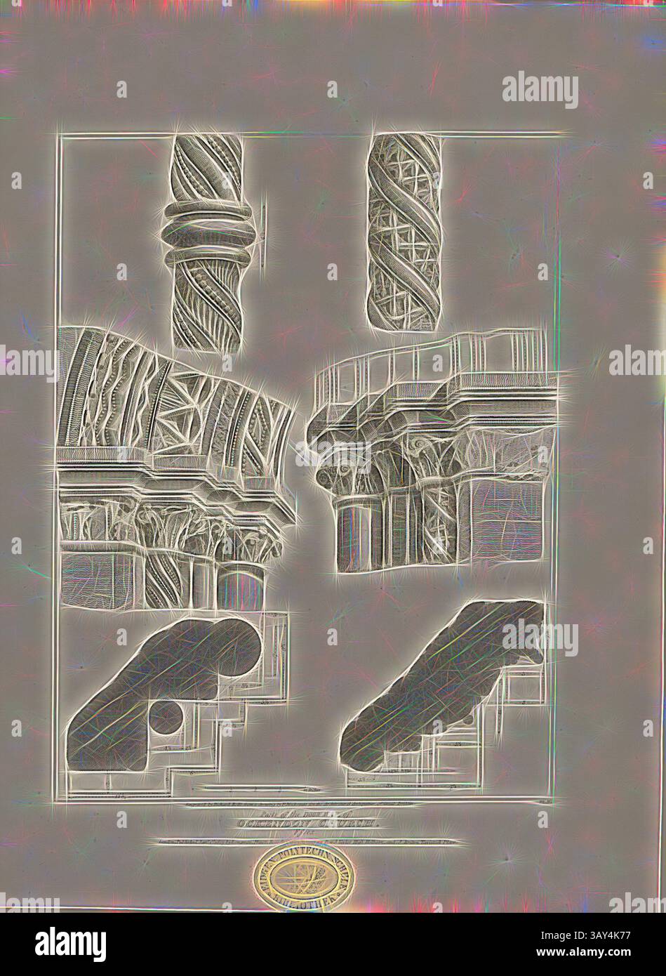 Intricate architectural details showcase the elegance of classical ...