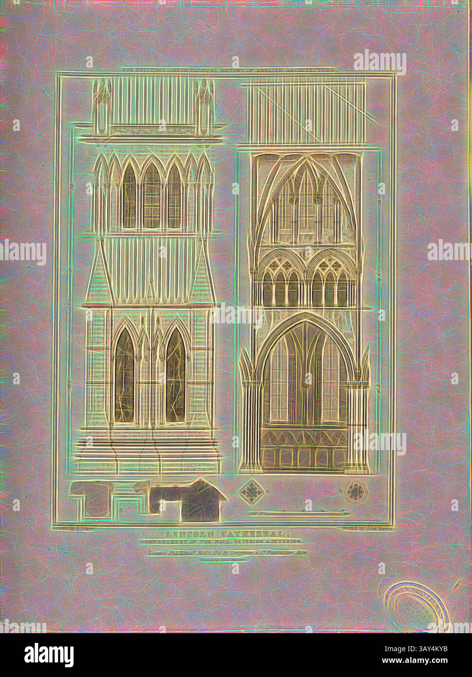 A detailed architectural illustration showcasing the intricate design ...