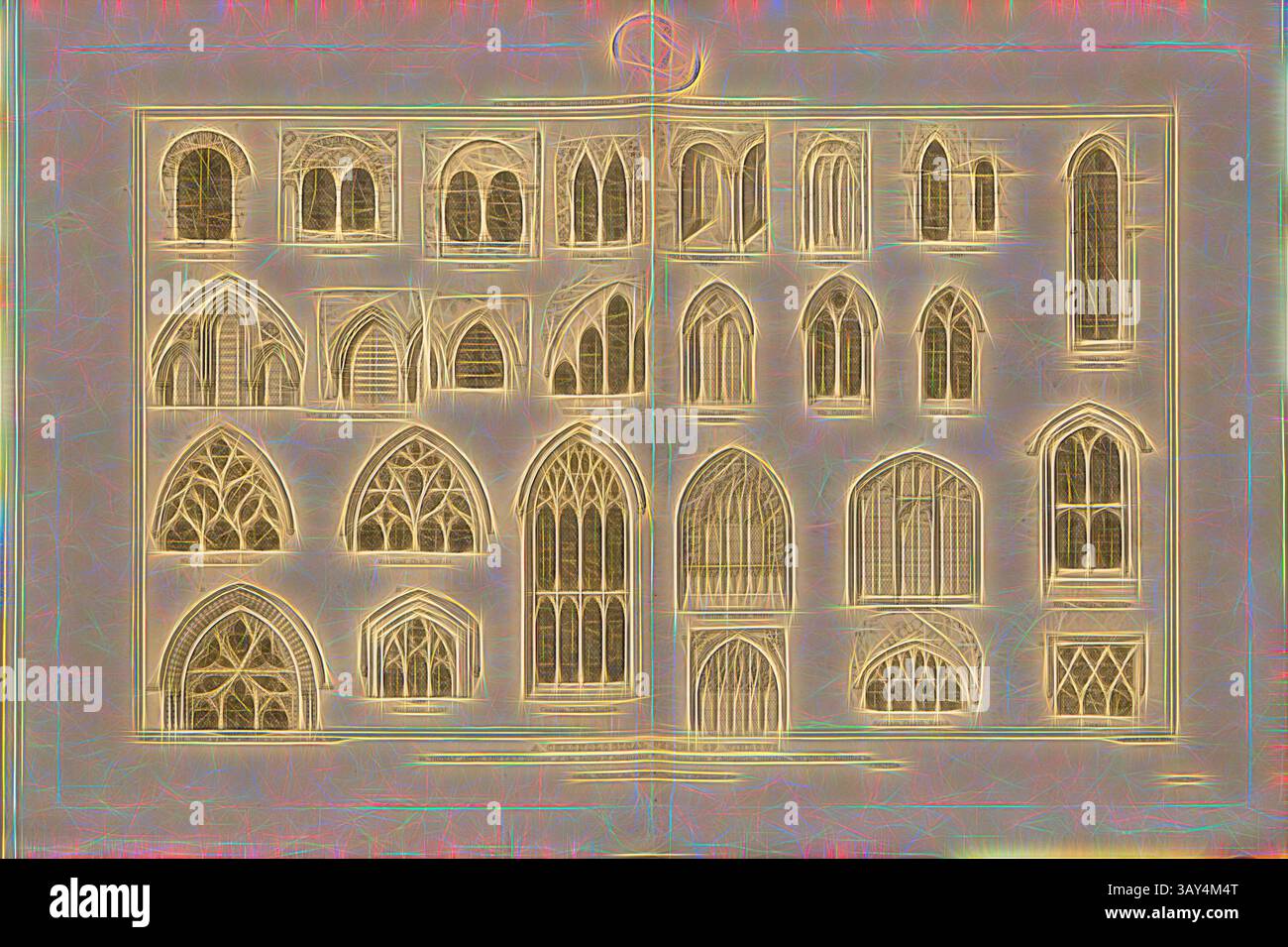 Chronological series of windows hi-res stock photography and images - Alamy