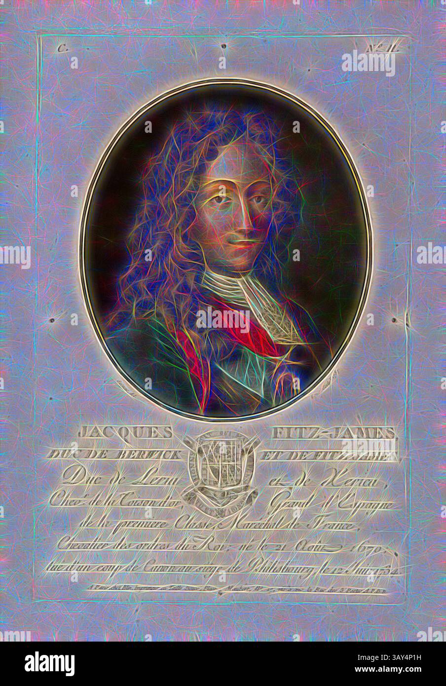 Regal portrait of jacques fitz james hi-res stock photography and ...