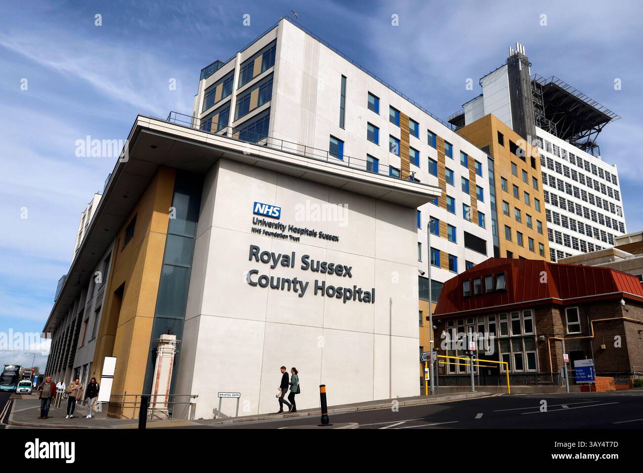 Royal Sussex County Hospital in Brighton, East Sussex, UK Stock Photo ...