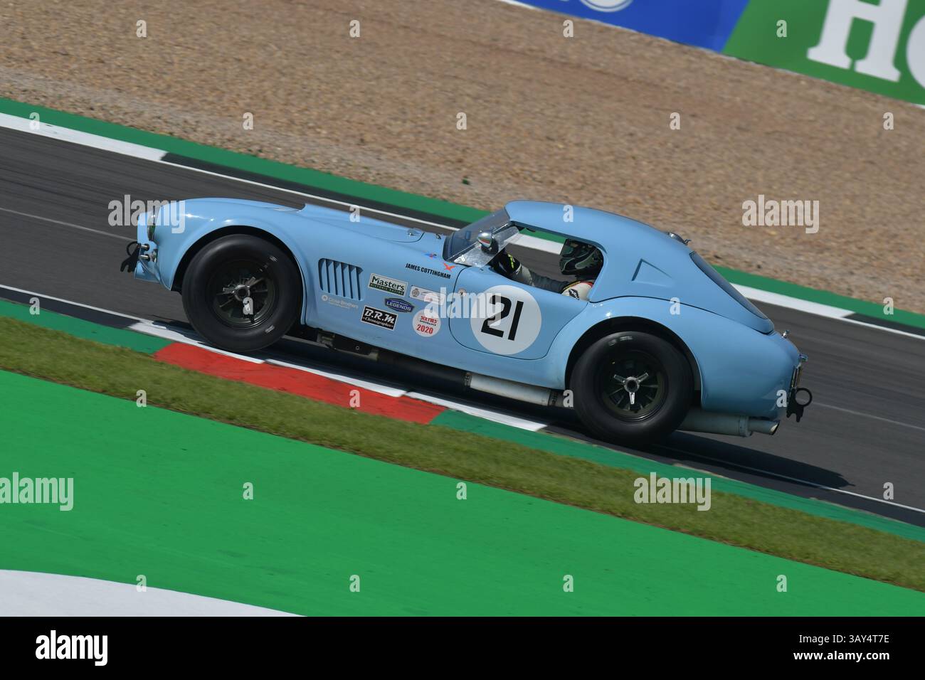 James Cottingham Masters GT Challenge Silverstone 2021 Stock Photo - Alamy