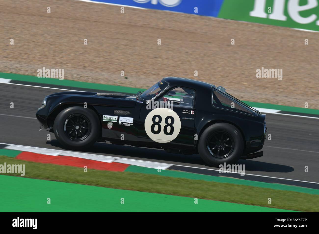 John Davison Masters GT Challenge Silverstone 2021 Stock Photo - Alamy