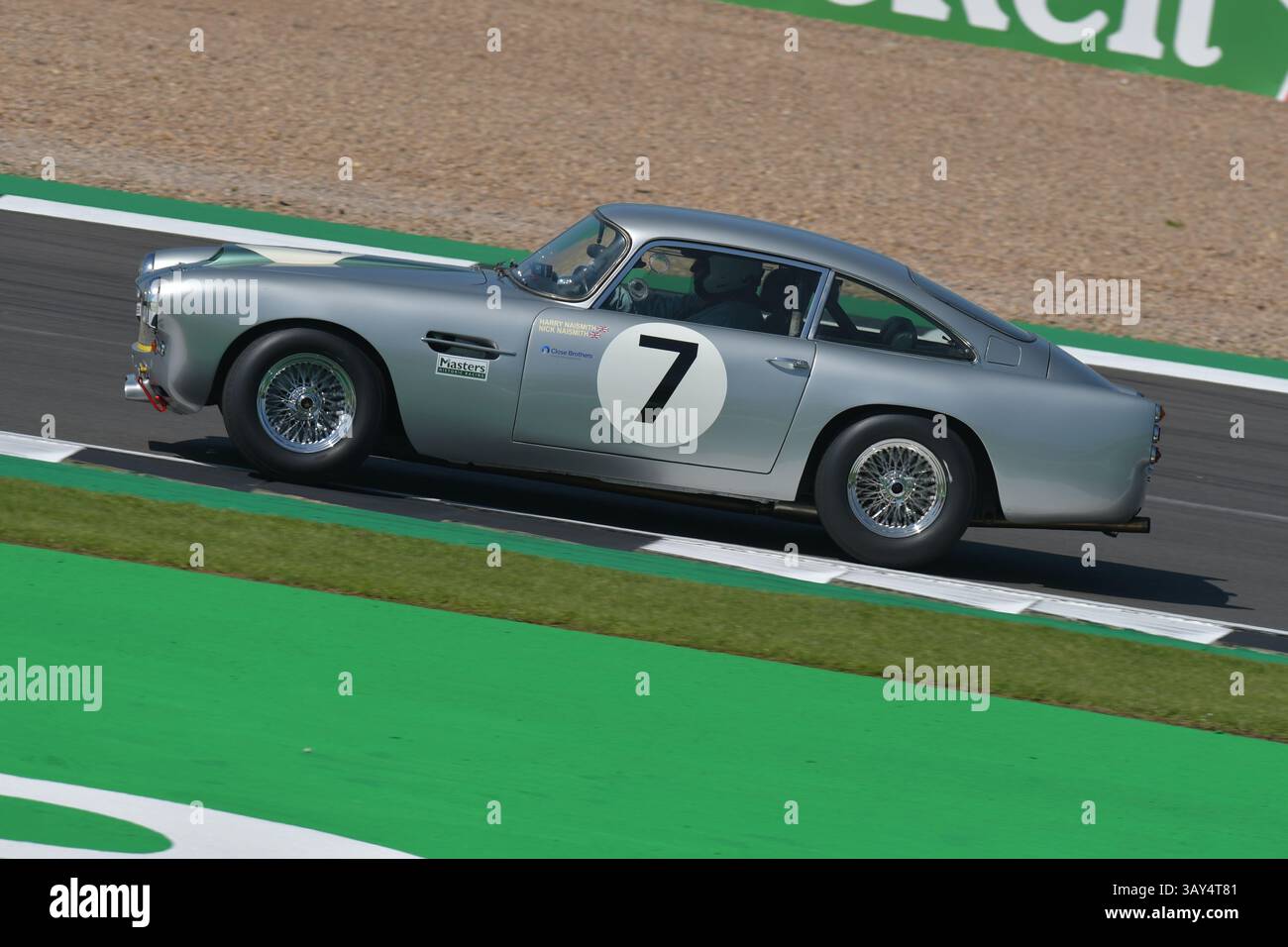 Nick Naismith Masters GT Challenge Silverstone 2021 Stock Photo - Alamy