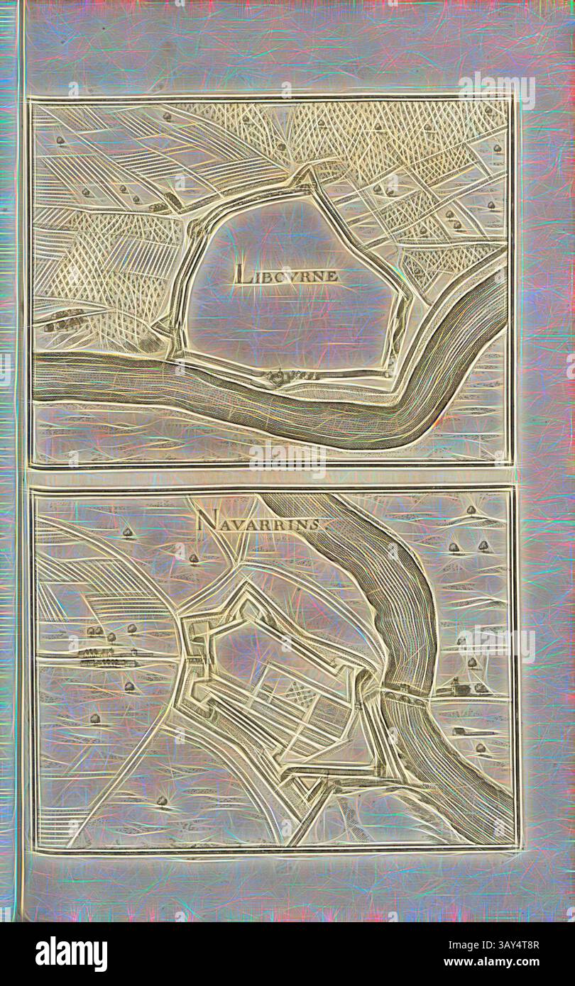 Frankfurt an der oder illustrated map hi-res stock photography and ...