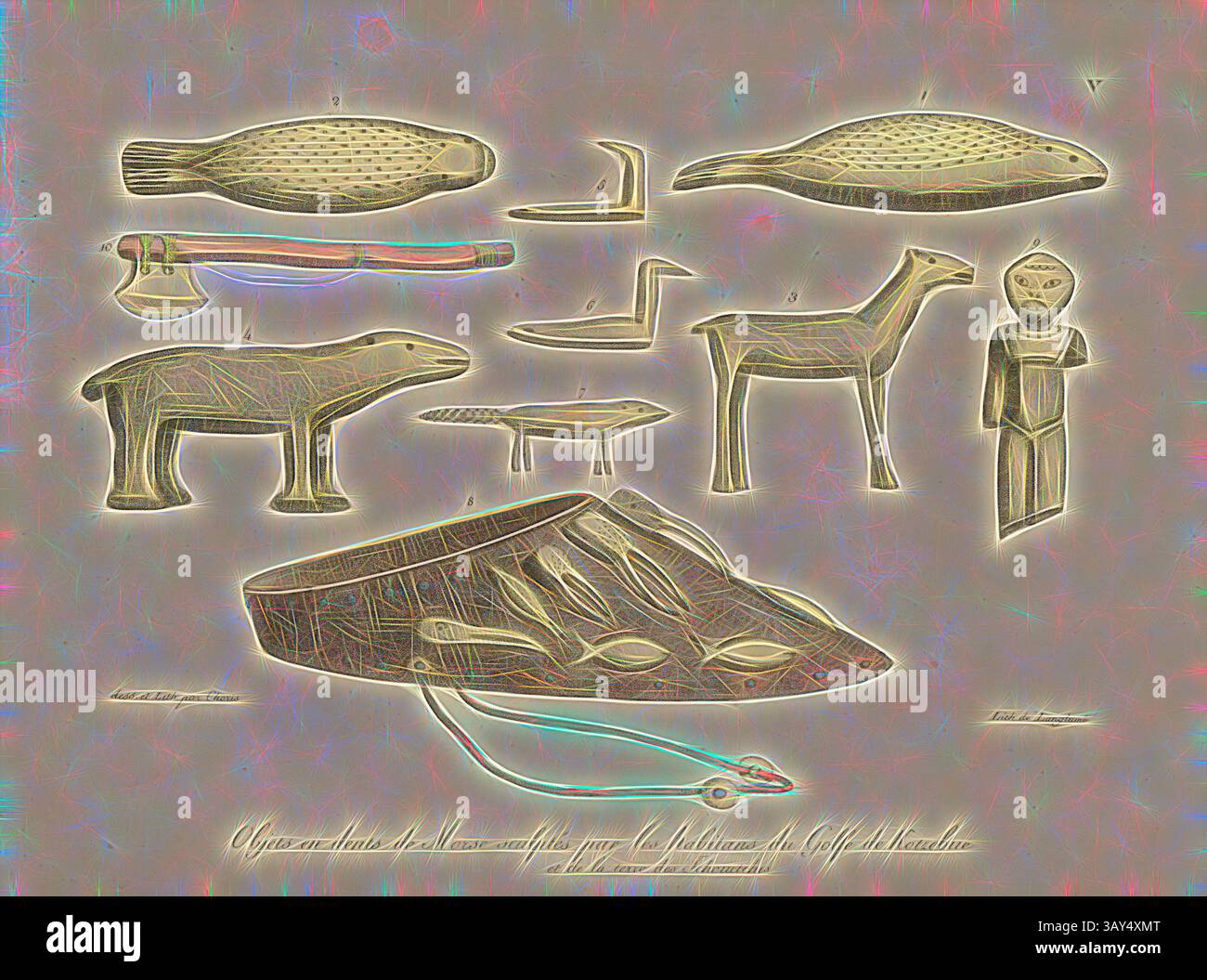 Collection of stylized artifacts hi-res stock photography and images ...