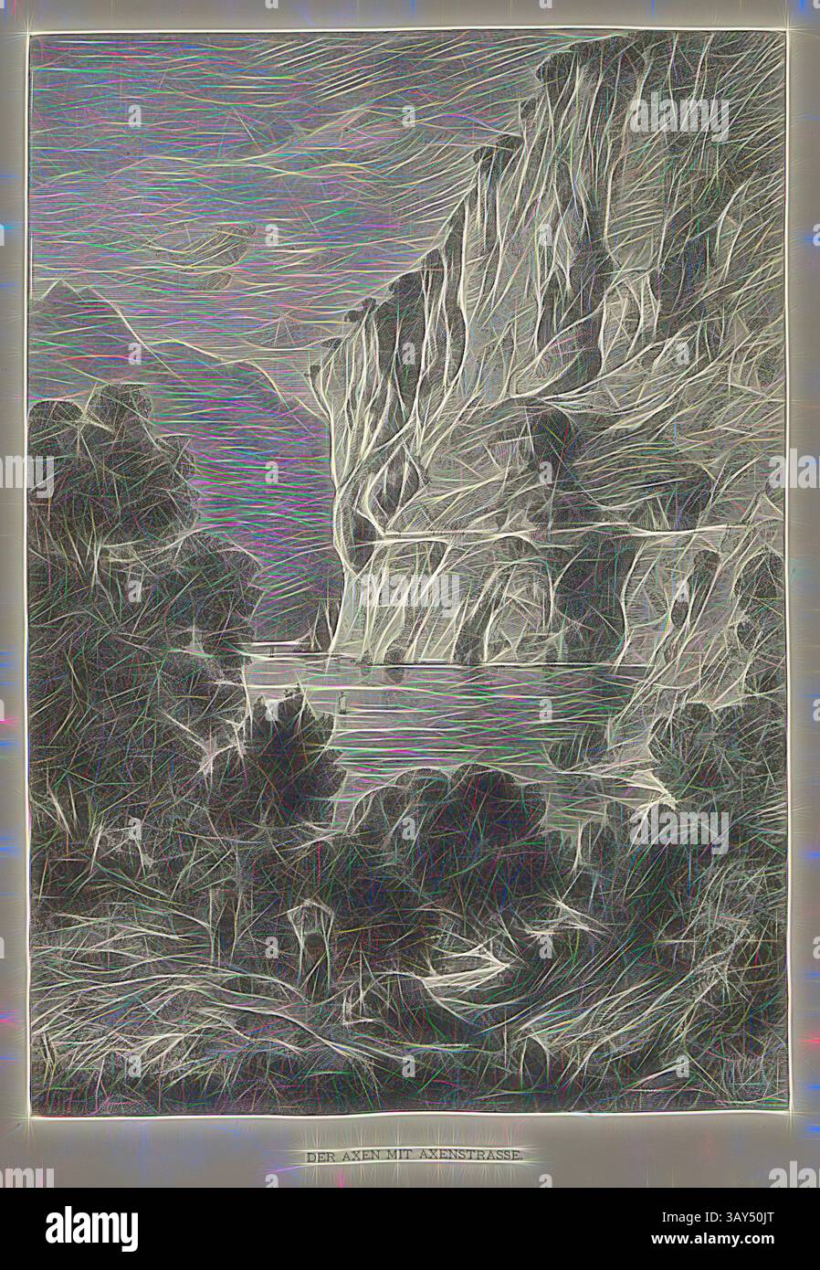 Rugged cliffside towers hi-res stock photography and images - Alamy