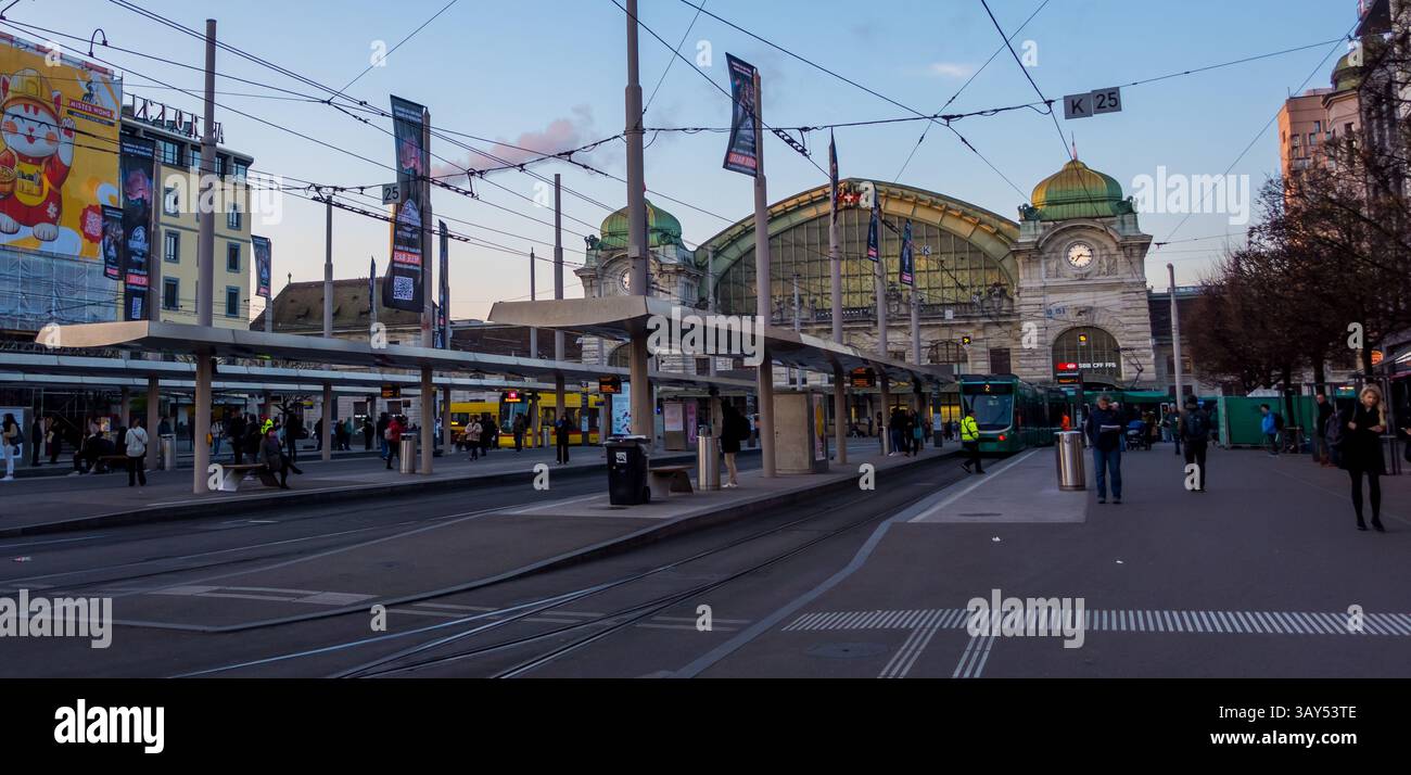 Basel SBB Station in Switzerland Stock Photo - Alamy