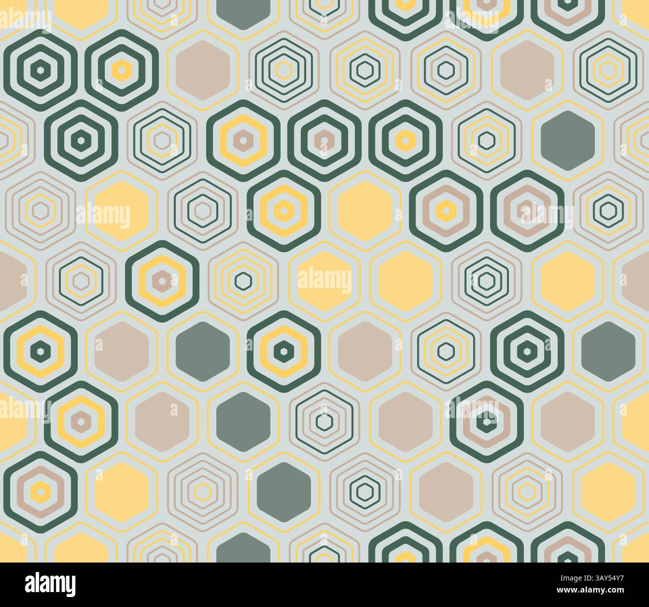 Hexagon geometric shapes background. Geometric elements of varied style and color. Honeycomb ...