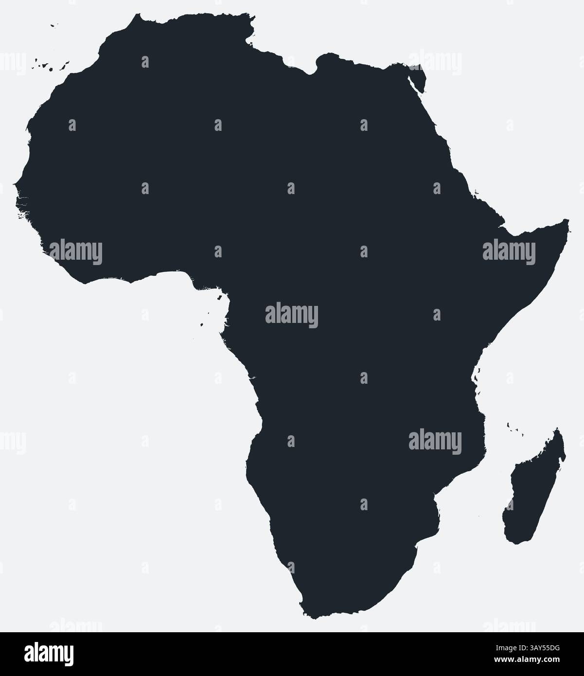Images Of Africa Map Outline