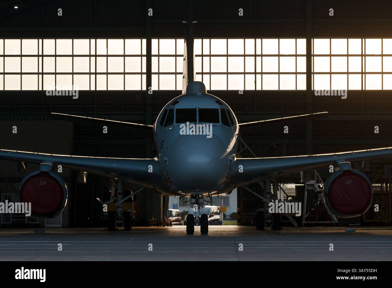 A Japan Maritime Self Defence Force (JMSDF) Kawasaki P1 Maritime patrol ...