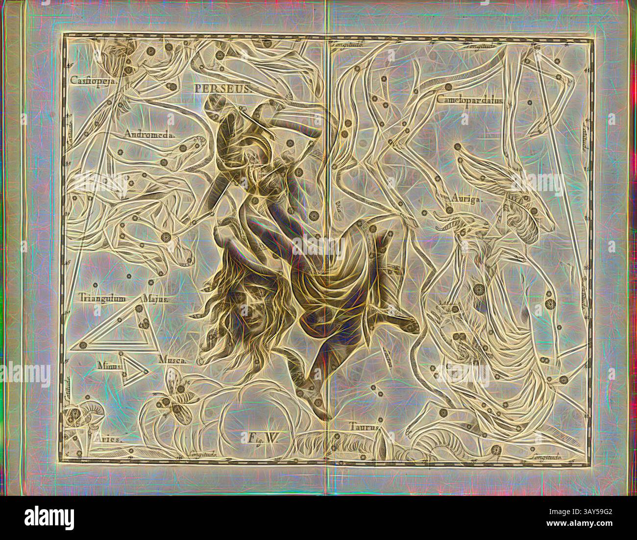 Perseus constellation hi-res stock photography and images - Alamy