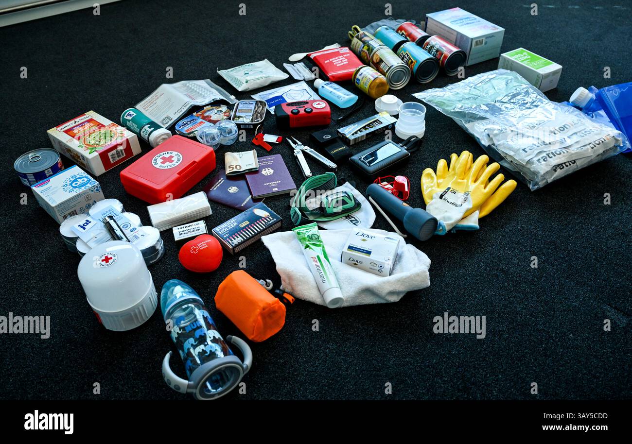 Berlin, Germany. 17th Apr, 2025. The German Red Cross (DRK) has a ...