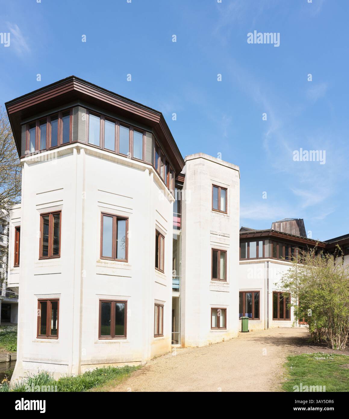 Fisher Building at St John's College, University of Cambridge, England ...