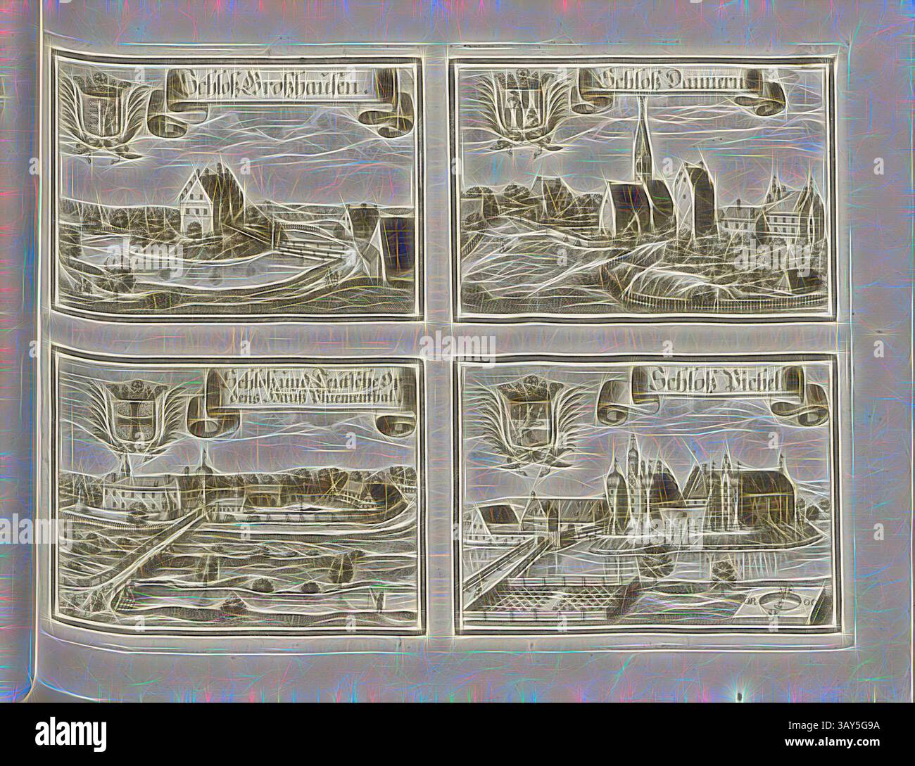 Four distinct castles hi-res stock photography and images - Alamy