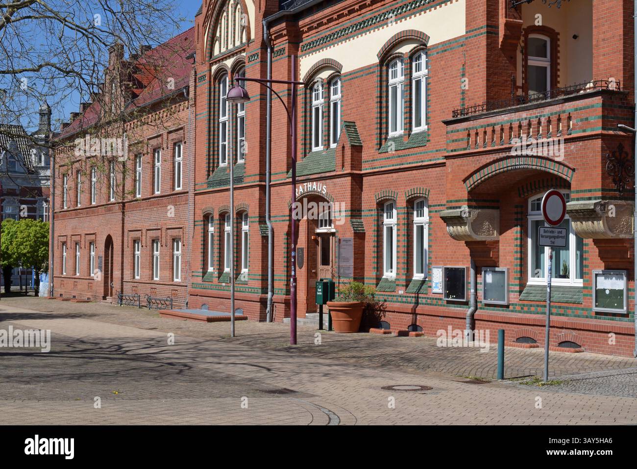 20.04.2025 Rathaus Deutschland/ Sachsen Anhalt/ Landkreis Jerichower ...