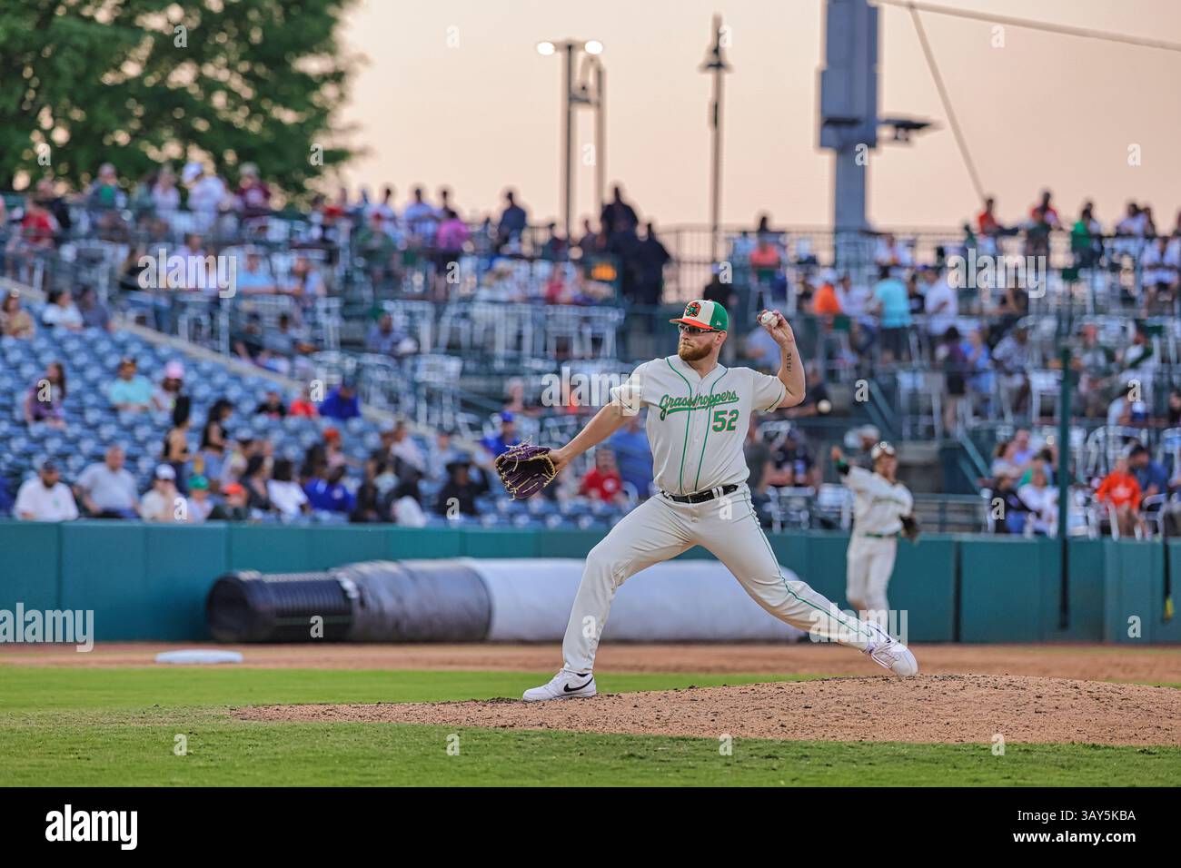 Greensboro, NC: Greensboro Grasshoppers pitcher Blake Townsend (52 ...