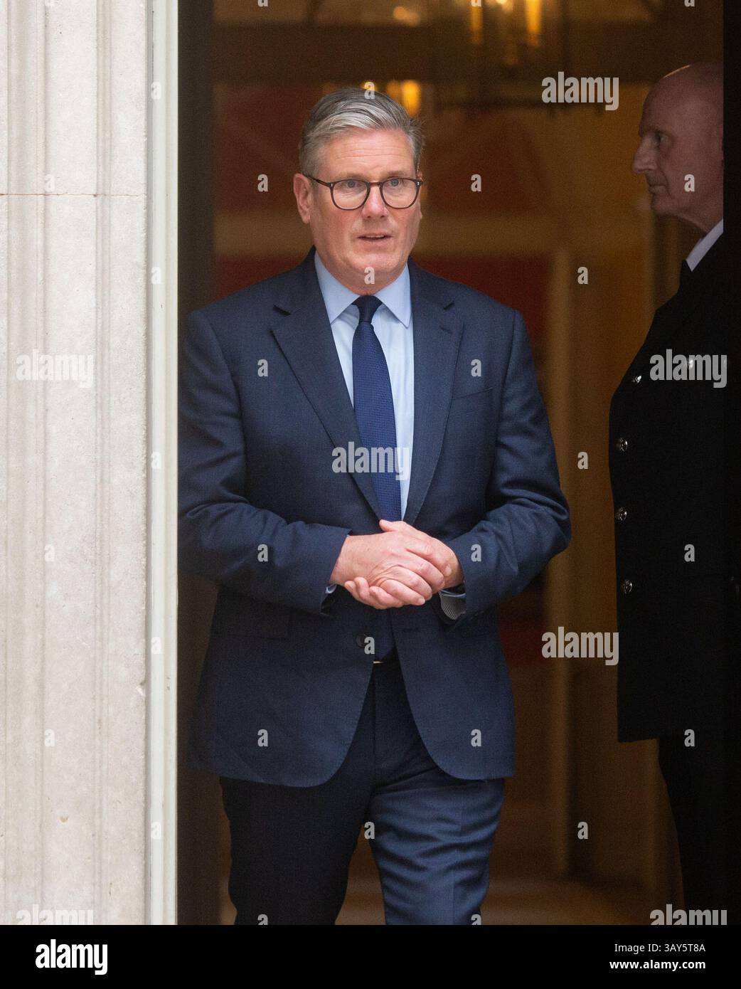 London, England, UK. 22nd Apr, 2025. UK Prime Minister KEIR STARMER ...