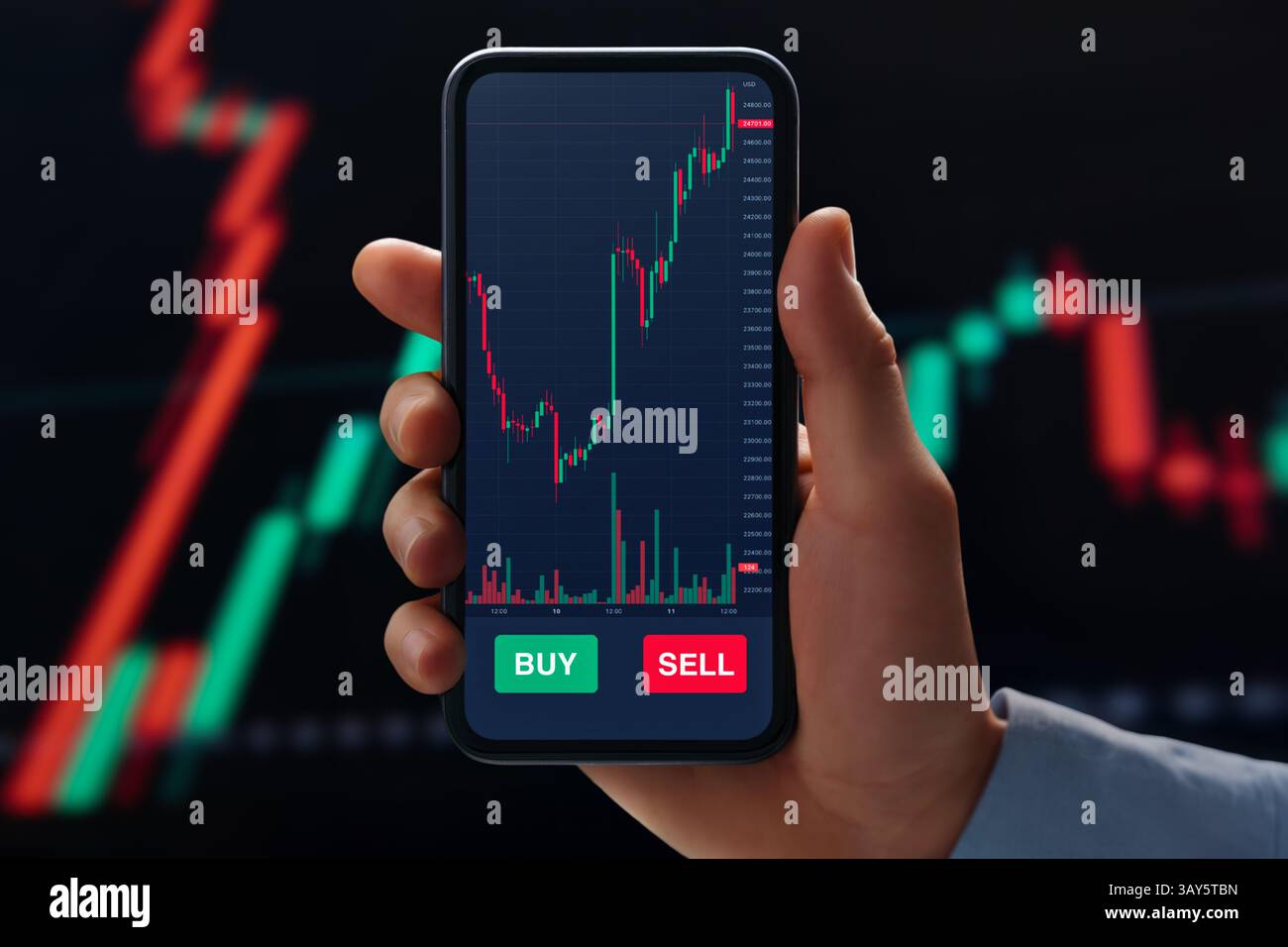 Displaying stock market interface hi-res stock photography and images ...