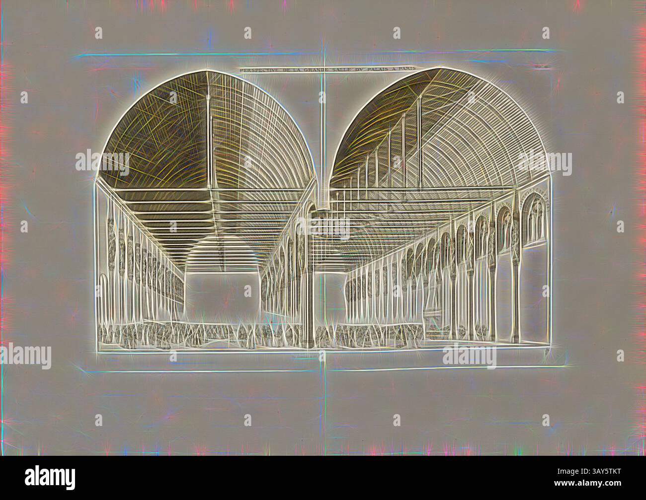 A grand interior featuring soaring arches and intricate architectural ...