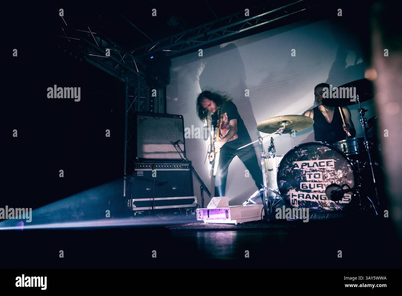 Malmo, Sweden. 21st Apr, 2025. The American noise rock band A Place to ...