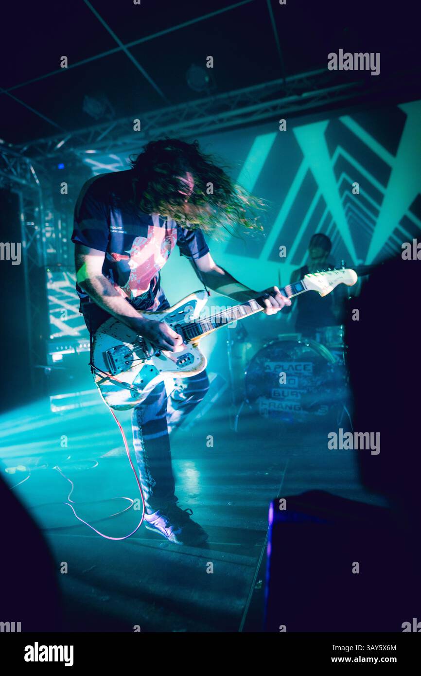 Malmo, Sweden. 21st Apr, 2025. The American noise rock band A Place to ...