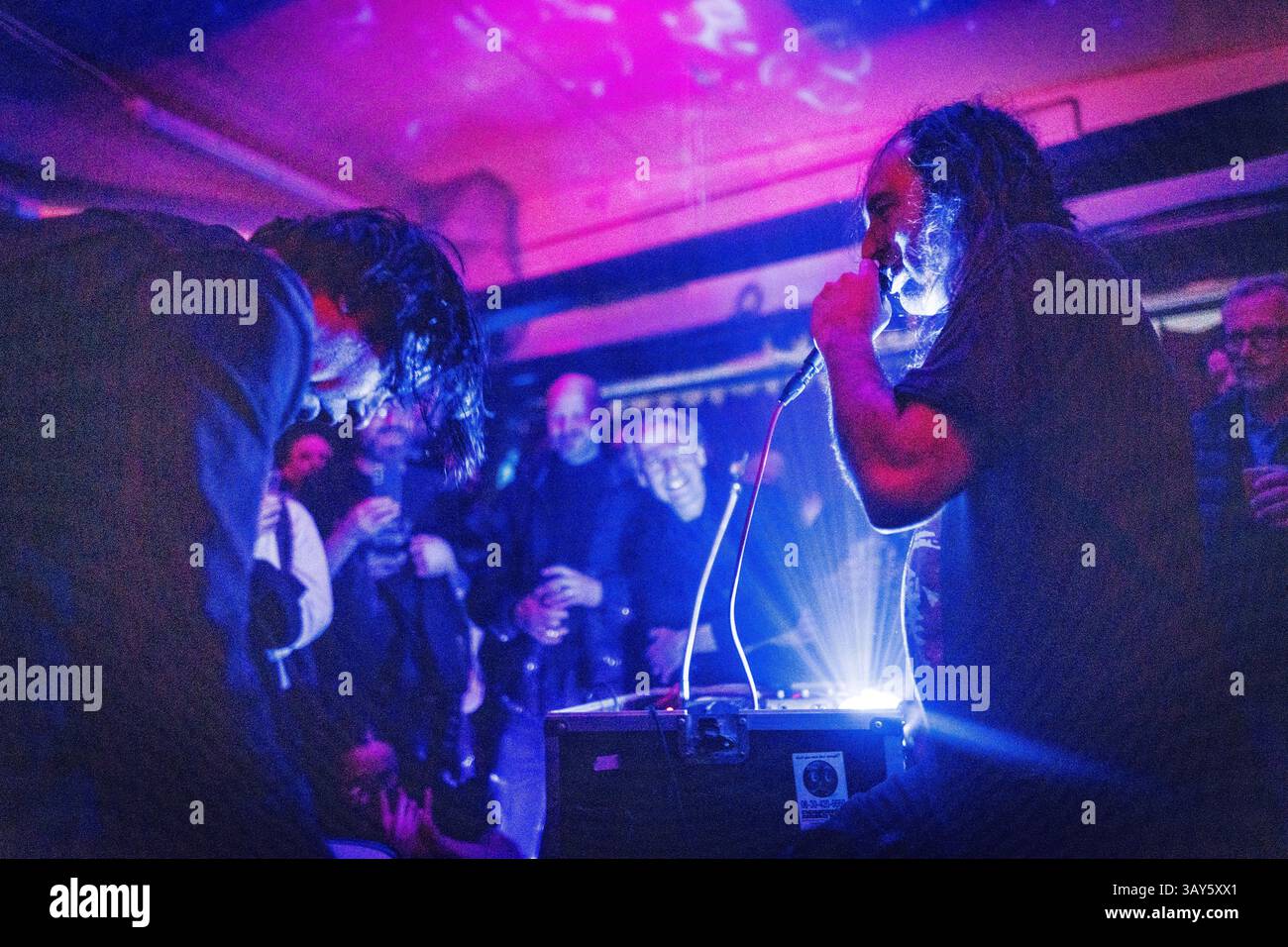 Malmo, Sweden. 21st Apr, 2025. The American noise rock band A Place to ...