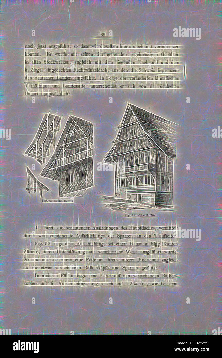 Two traditional timber framed structures hi-res stock photography and ...