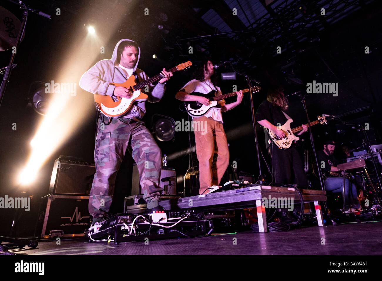 Copenhagen, Denmark. 21st Apr, 2025. The Canadian indie pop band Peach ...