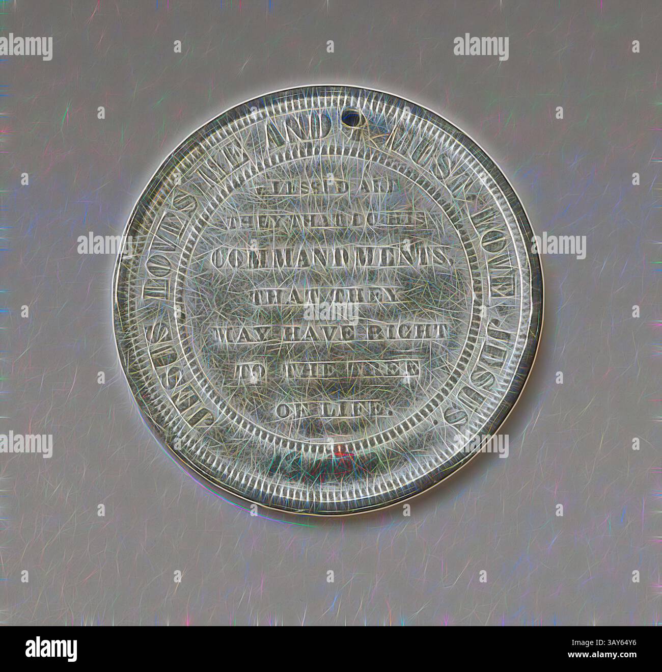 John wesley medal hi-res stock photography and images - Alamy