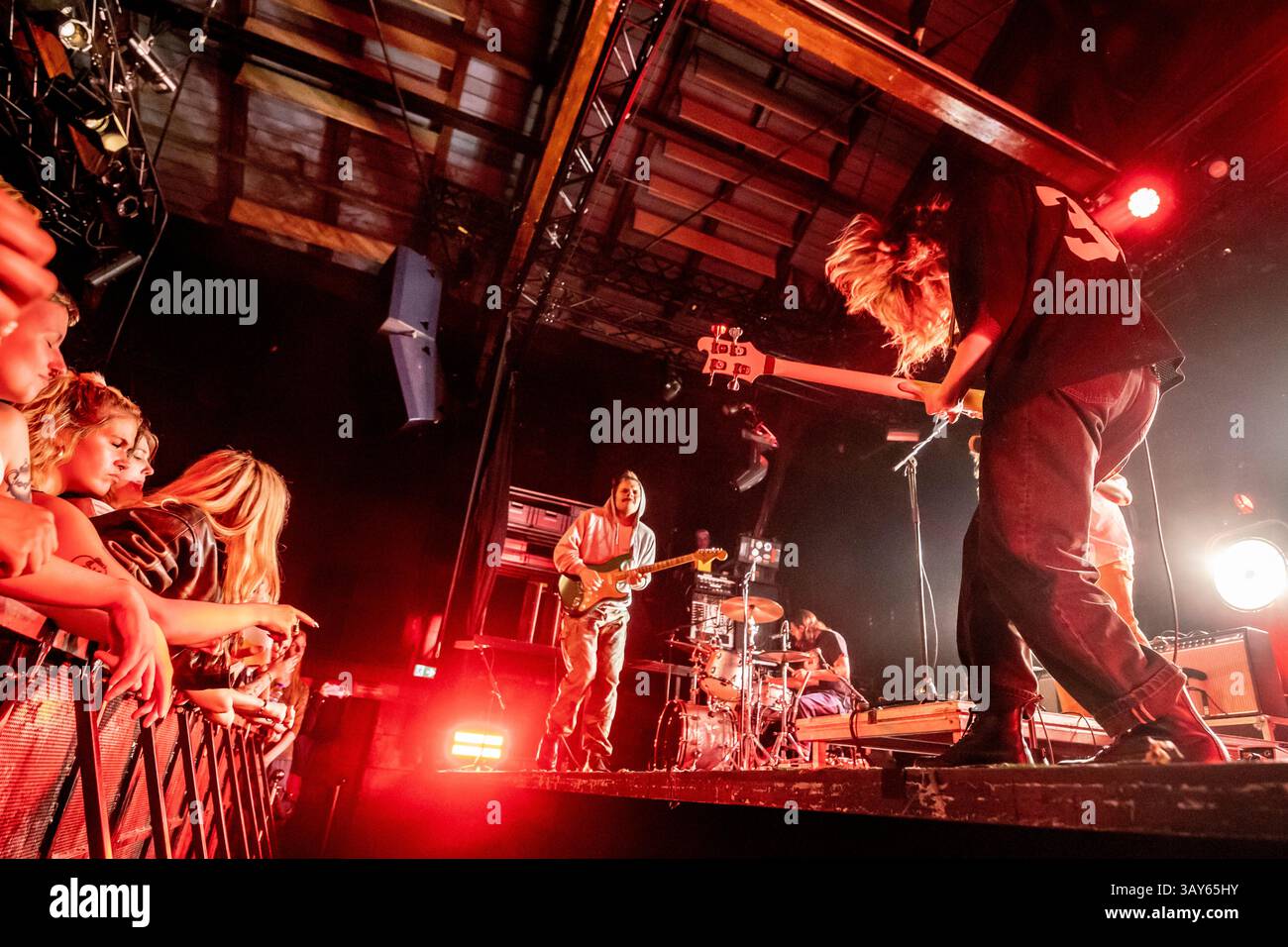 Copenhagen, Denmark. 21st Apr, 2025. The Canadian indie pop band Peach ...