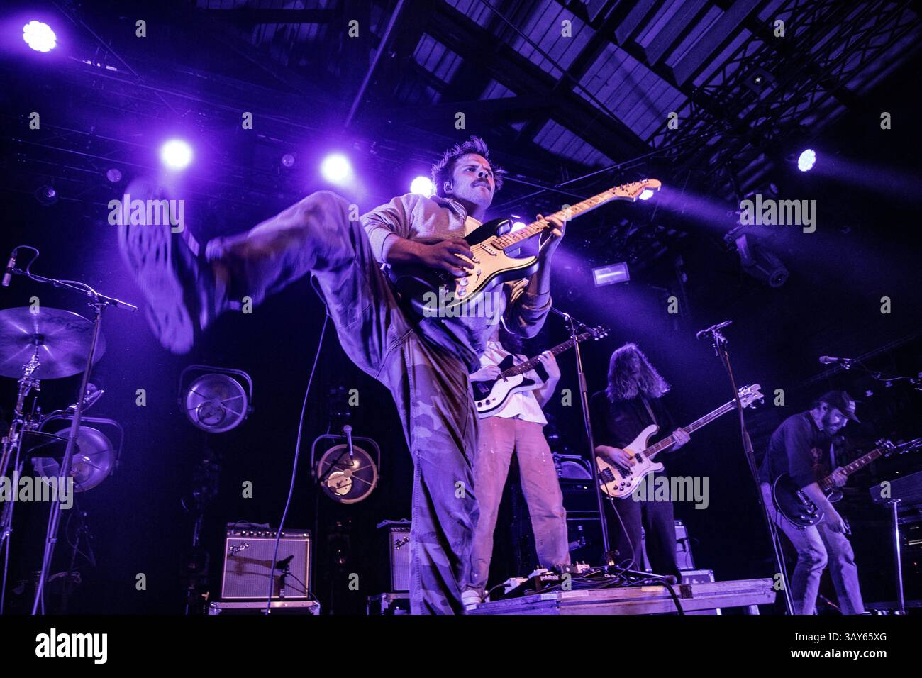 Copenhagen, Denmark. 21st Apr, 2025. The Canadian indie pop band Peach ...
