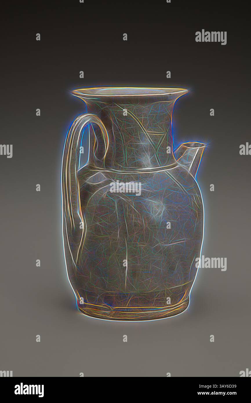 A beautifully crafted jug with an intricate design, showcasing an ...