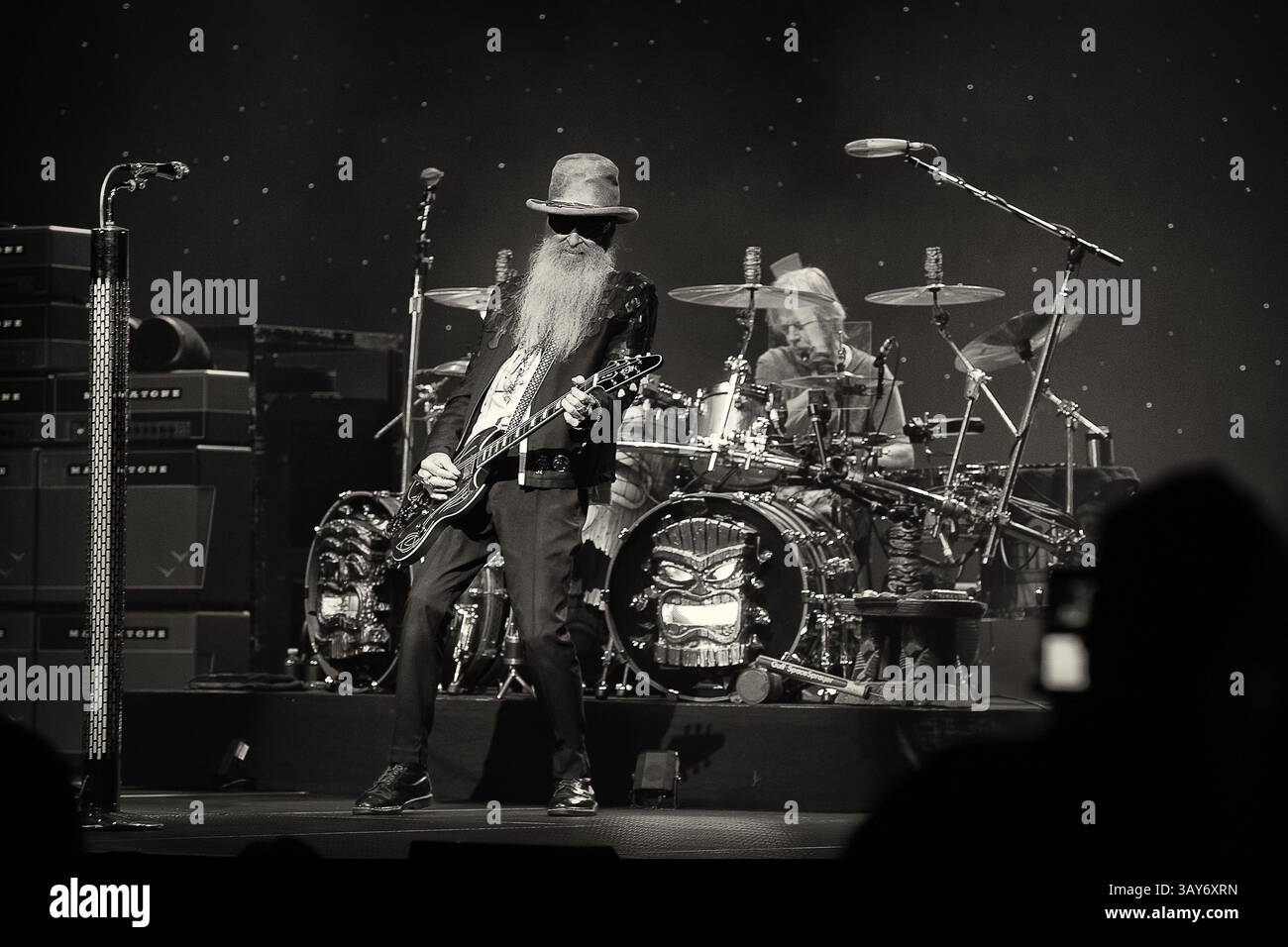November 1, 2016 - Seminole, Florida, USA - ZZ Top are Billy Gibbons ...