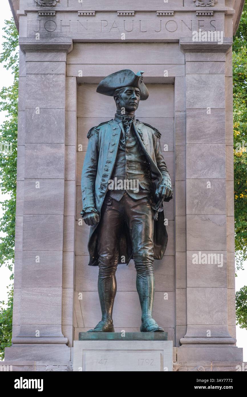 John Paul Jones Memorial, Washington, DC, USA Stock Photo - Alamy