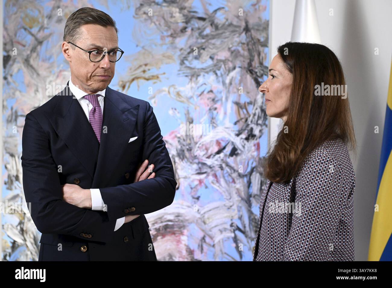 Helsinki, Finland. 22nd Apr, 2025. President of the Republic of Finland ...