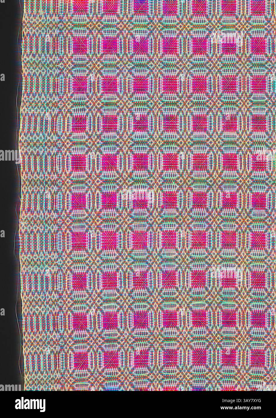 Interwoven shapes in pink hi-res stock photography and images - Alamy