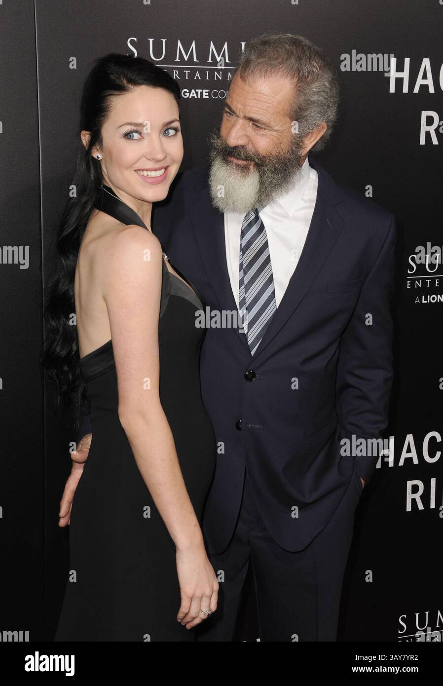 October 24, 2016 - Hollywood, California, U.S. - Mel Gibson, Robyn ...