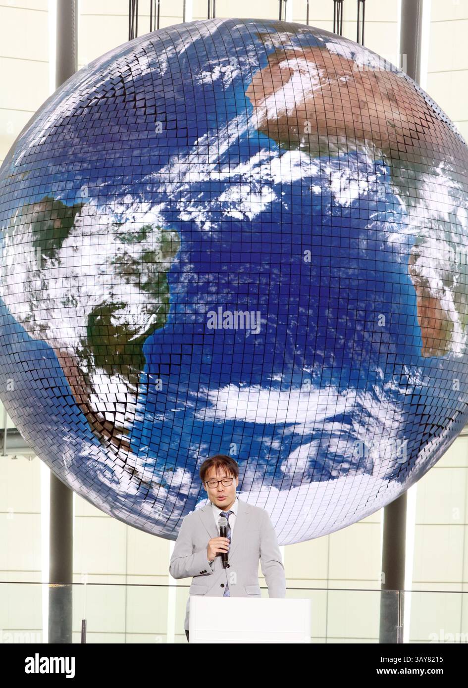 Tokyo, Japan. 22nd Apr, 2025. Keisuke Fujii, Osaka University graduate school of engineering ...