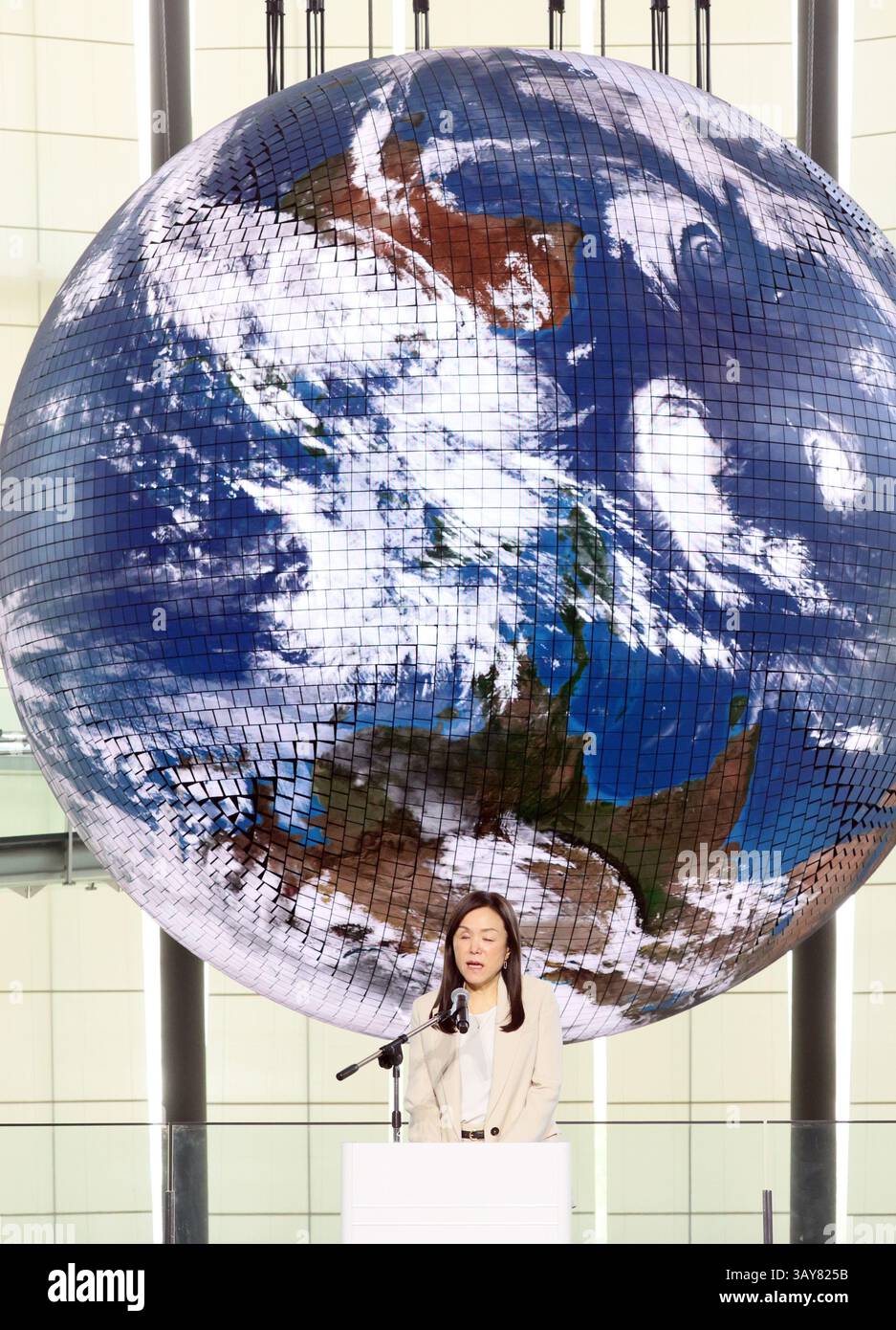 Tokyo, Japan. 22nd Apr, 2025. Chieko Asakawa, Japanese blind scientist and chief executive ...