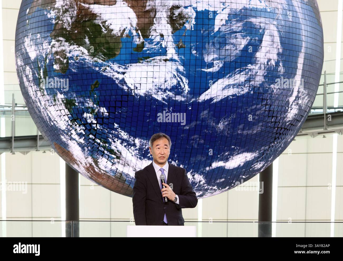 Tokyo, Japan. 22nd Apr, 2025. Chieko Asakawa, Japanese blind scientist and chief executive ...