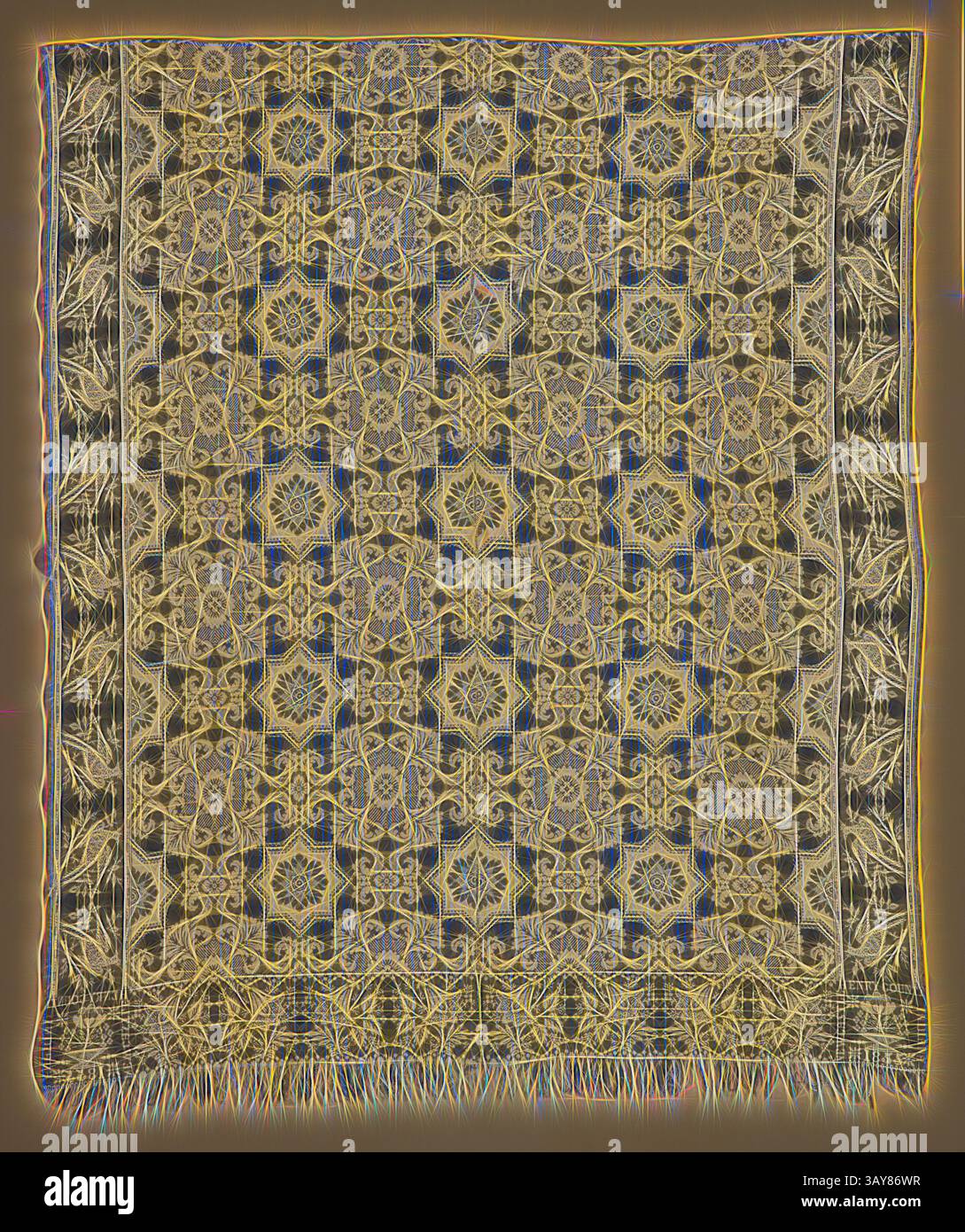 Complex pattern of interwoven shapes hi-res stock photography and ...