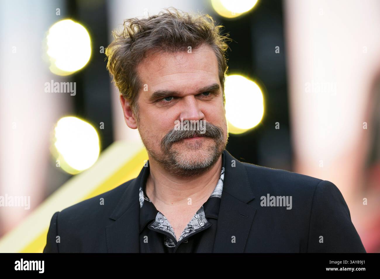 David Harbour poses for photographers upon arrival at a screening of ...