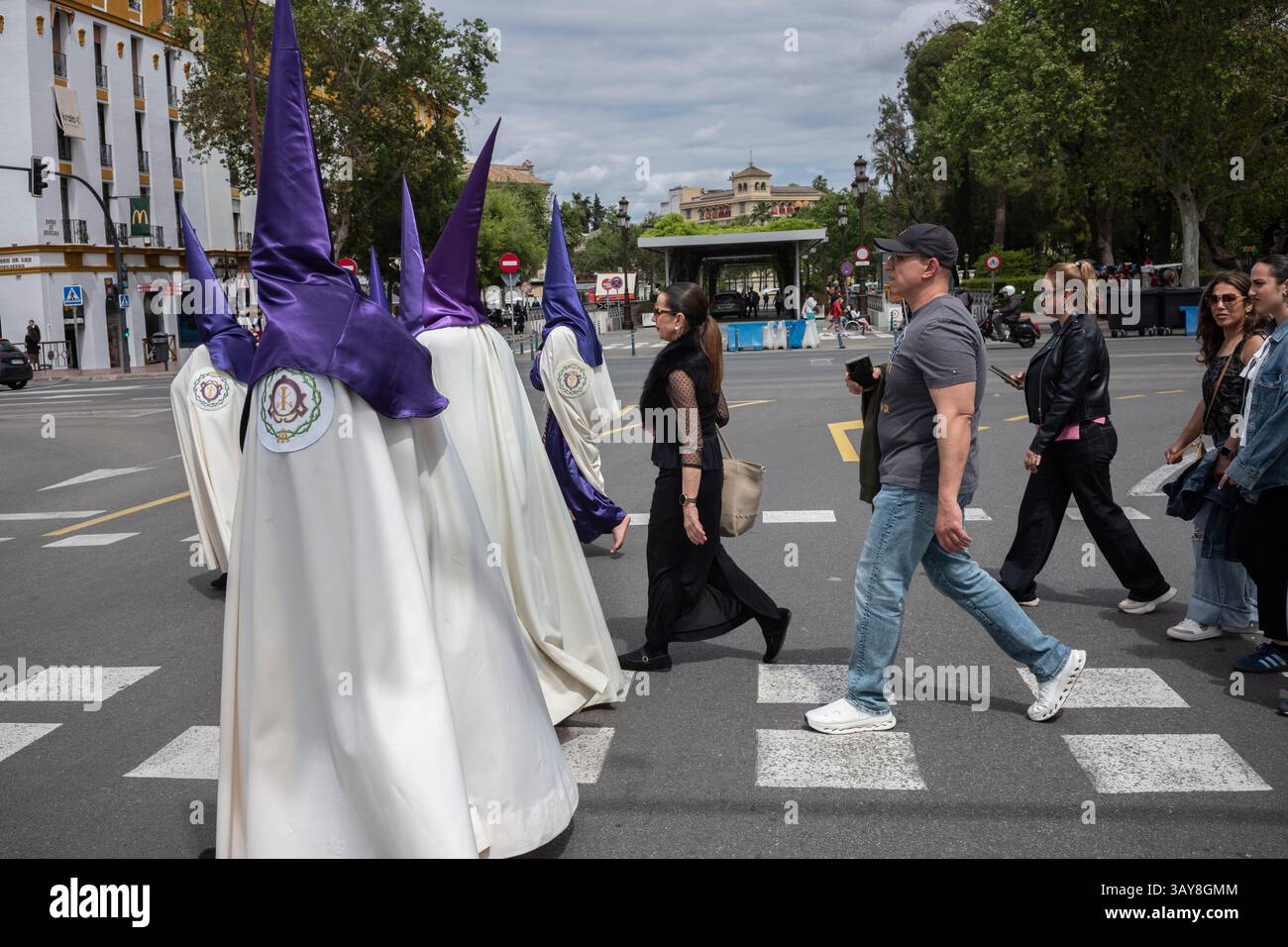 La Semana Santa Seville 2025, Seville's Holy Week, notable for the ...