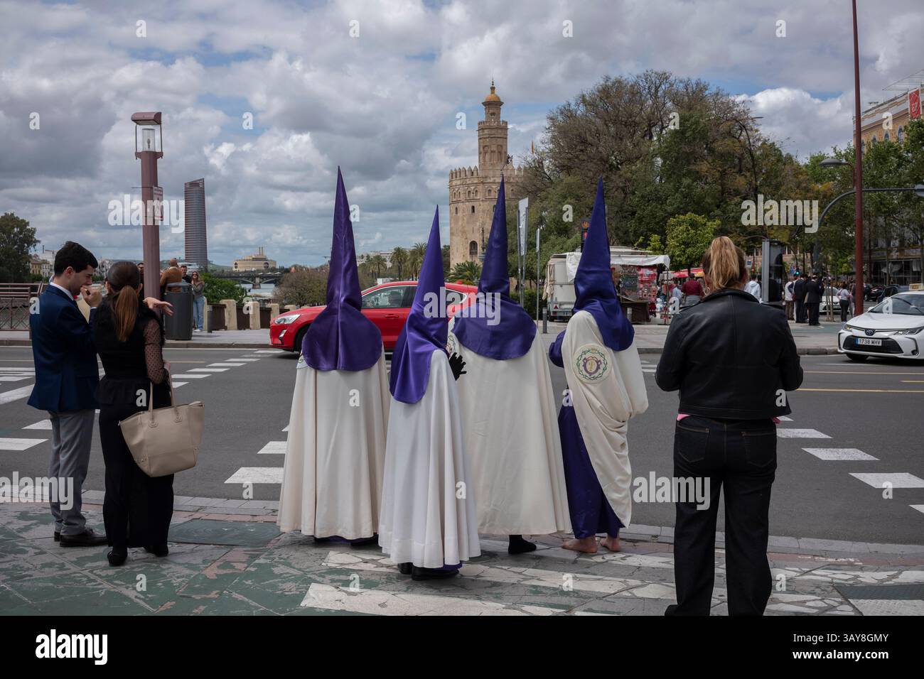 La Semana Santa Seville 2025, Seville's Holy Week, notable for the ...