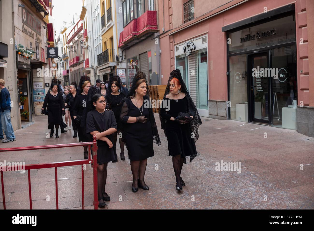 La Semana Santa Seville 2025, Seville's Holy Week, notable for the ...