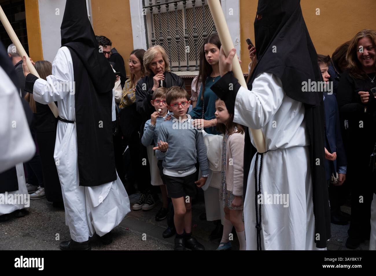 La Semana Santa Seville 2025, Seville's Holy Week, notable for the ...